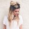 20 Cool Space Bun Hairstyles To Strike A Chic Look