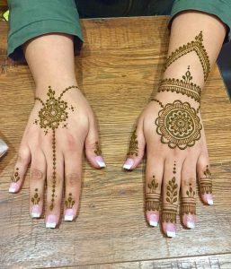 26 Simple and Easy Back Hand Mehndi Designs - Basic of Beauty