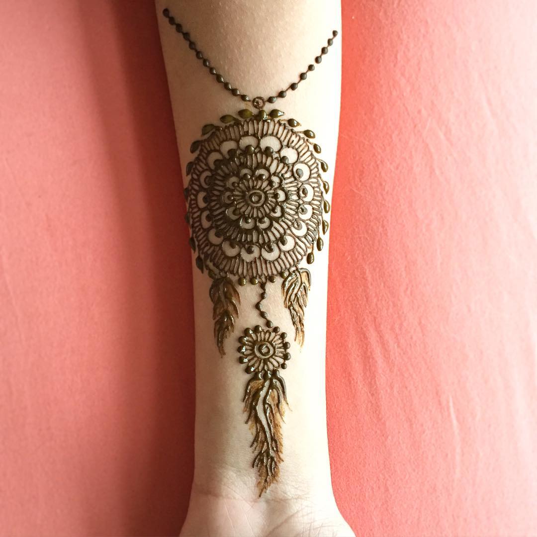 26 Simple and Easy Back Hand Mehndi Designs - Basic of Beauty