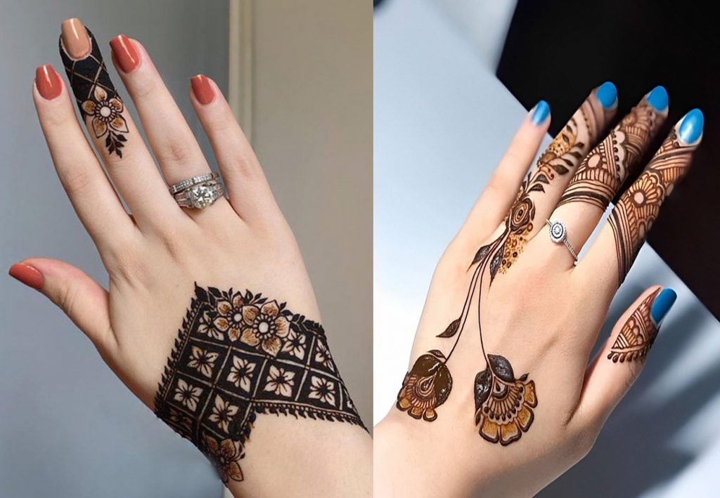 26 Simple and Easy Back Hand Mehndi Designs - Basic of Beauty